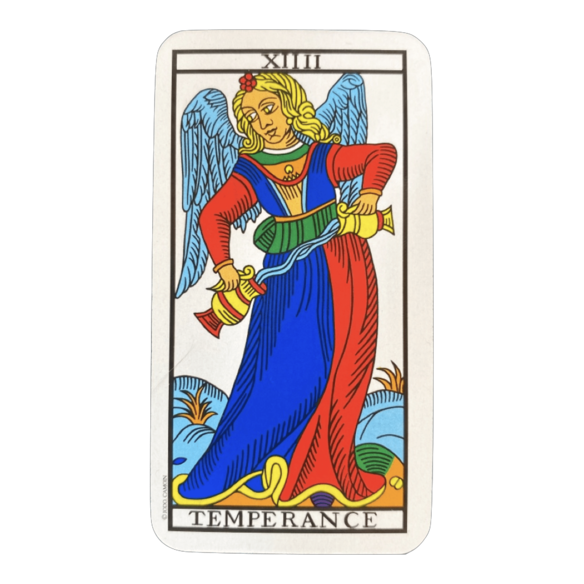 Encontrando el significado de LA TEMPLANZA en varios Tarot