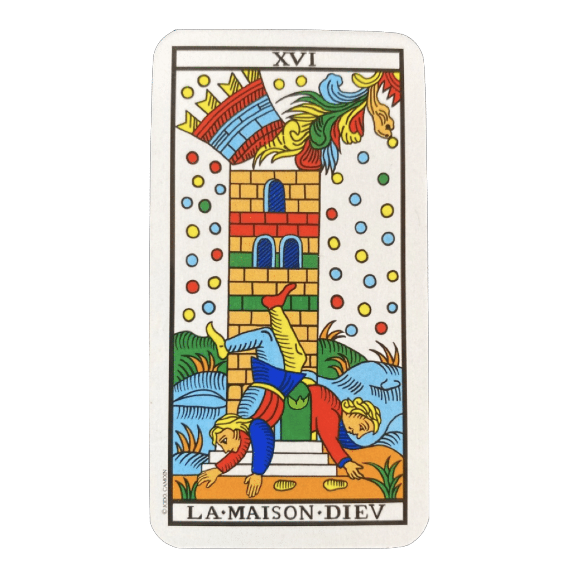 Encontrando el significado de LA TORRE en varios Tarot